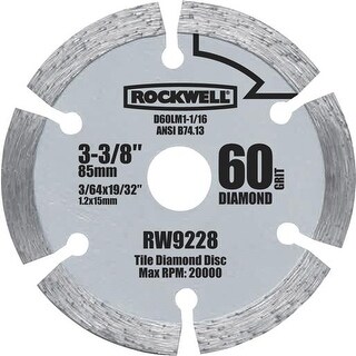Worx/Rockwell 3-3/8" Diamond Blade RW9228 Unit: EACH - Bed Bath ...