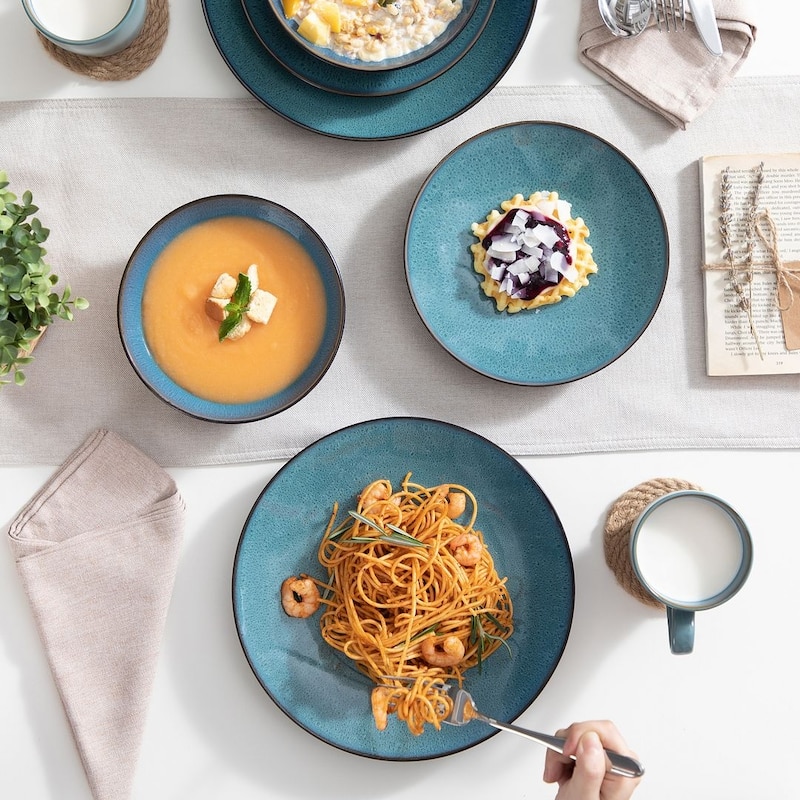 vancasso BUBBLE Stoneware Dinnerware Set - Overstock - 34827302