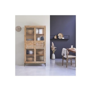 OROA Andrea Wooden China Cabinet - Bed Bath & Beyond - 36360006