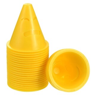 Agility Cones, 50 Pack Sports Cones Training Marker w Expression Holes ...