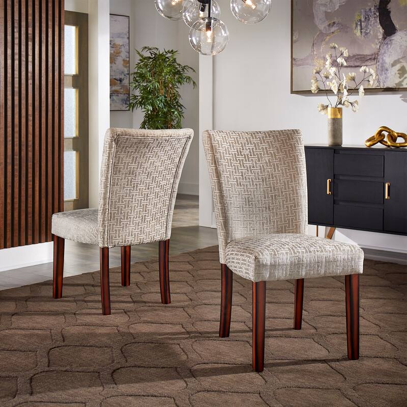 Catherine Print Parsons Dining Side Chair (Set of 2) by iNSPIRE Q Bold ...