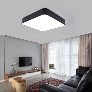 LED Ceiling Light Embedded Installation 24W 15.7in Square LED Ceiling ...