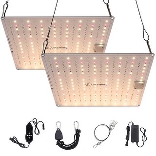 Hydroponic LED Grow Light with 3x3ft Coverage, 2 Pack - N/A - Bed Bath ...