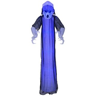 8 ft. Inflatable Blue Ghost Halloween Decoration - Bed Bath & Beyond ...
