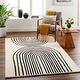 Banastre Handmade Arched Stripes Wool Area Rug - Bed Bath & Beyond ...