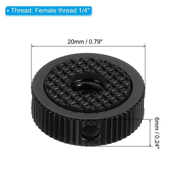 5Pcs 1/4" Screw Hole Camera Tripod Mount Adapter Rubber Pad Rubber ...