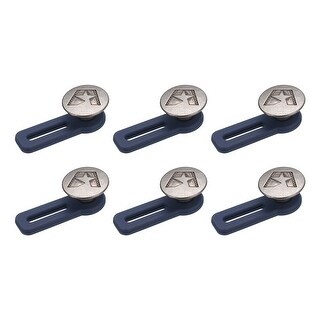 Button Extenders, 6pcs Jeans Waist Silicone Extender Button(Light ...