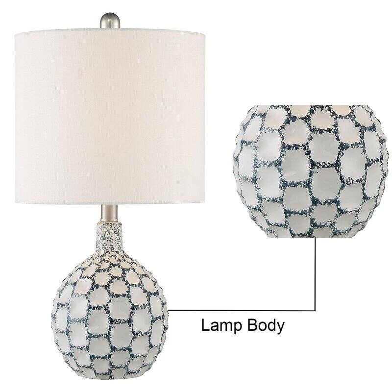 21" Ceramic Bedside Lamp Set (Set of 2) - On Sale - Bed Bath & Beyond ...