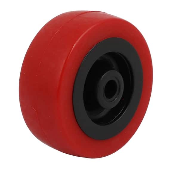 2-inch Dia PU Wheel Skateboard Trolley Caster Pulley Replacement 4pcs ...