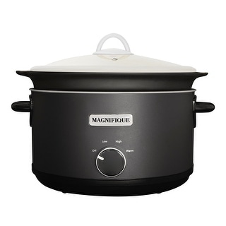 Magnifique 5 Quart Slow Cooker Round Manual Pot - Bed Bath & Beyond ...