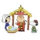 32" Peanuts 2D LED PreLit Yard Art Nativity Pageant 5pc Set - Bed Bath ...