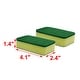 Sponge Rectangle Shape Kitchen Bowl Dish Cleaning Pad Sponge Scrubs ...