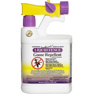 Liquid Fence HG-1466X Goose Repellent, Ready-to-Spray, 1 Qt - Bed Bath ...