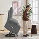 Oversized Power Lift Recliner Chair with Massage and Heat, Swivel ...