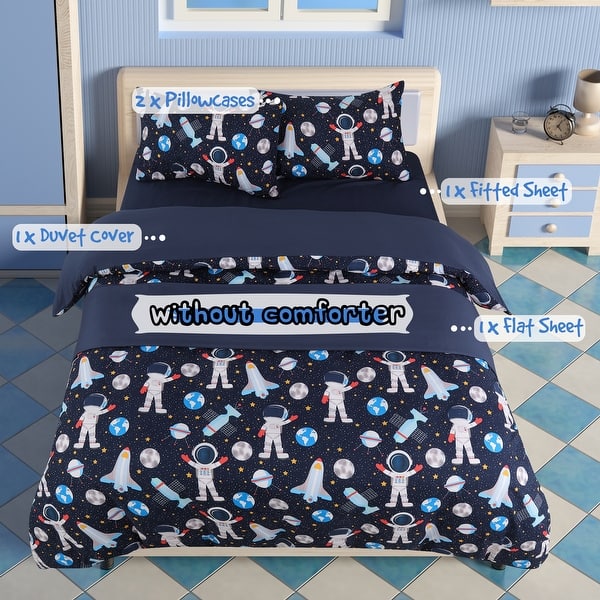 astronaut bed sheets