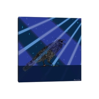 iCanvas "Raving Raven" by Martina Scott Canvas Print - Bed Bath ...