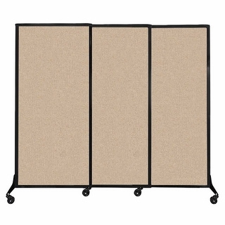 QuickWall Sliding Portable Partition | 7ft Wide and Up to 7'4" Tall ...