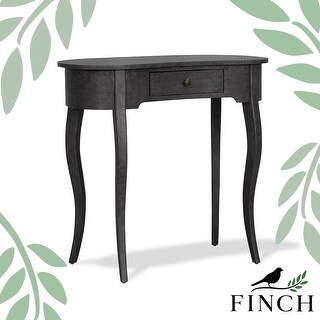 Finch Thaddeus Console Table, Dark Gray - Bed Bath & Beyond - 28258393