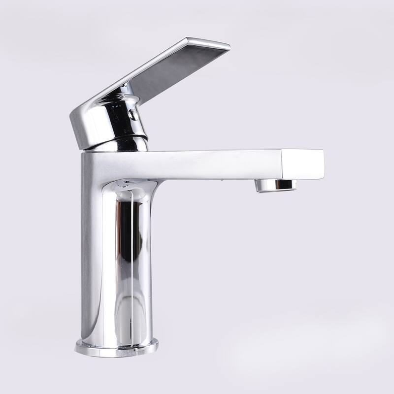 Single Handle Lavatory Faucet in Chrome Finish - Chrome Finish ...