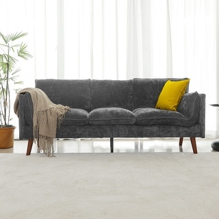 Hansabenne 82 Inch Sofa 3 Piece Modular Upholstered Sofa with Soft ...