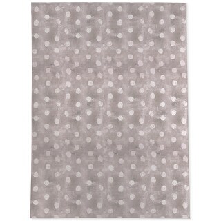 TEXTURED DOTS GREY Outdoor Rug by, Becky Bailey - Bed Bath & Beyond ...