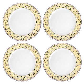 Blueberry Porcelain Dessert Plate Set of 4 - Bed Bath & Beyond - 37544935