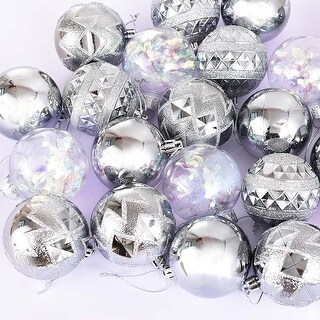 Shining String Shatterproof Christmas Tree Decoration, 2.6" Tree ...