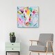 Ready2HangArt 'Colorburst Cow' Farm Animal Canvas Wall Art by Brandon ...