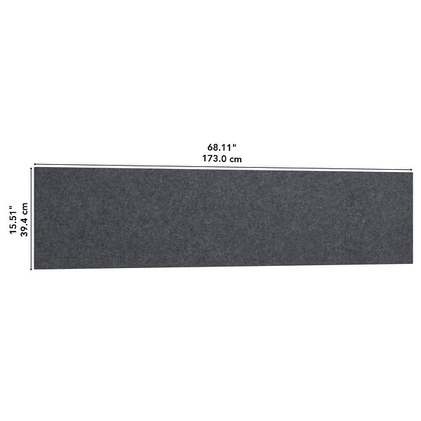 69W x 16H Acoustic Tackboard by Bush Business Furniture - Bed Bath ...