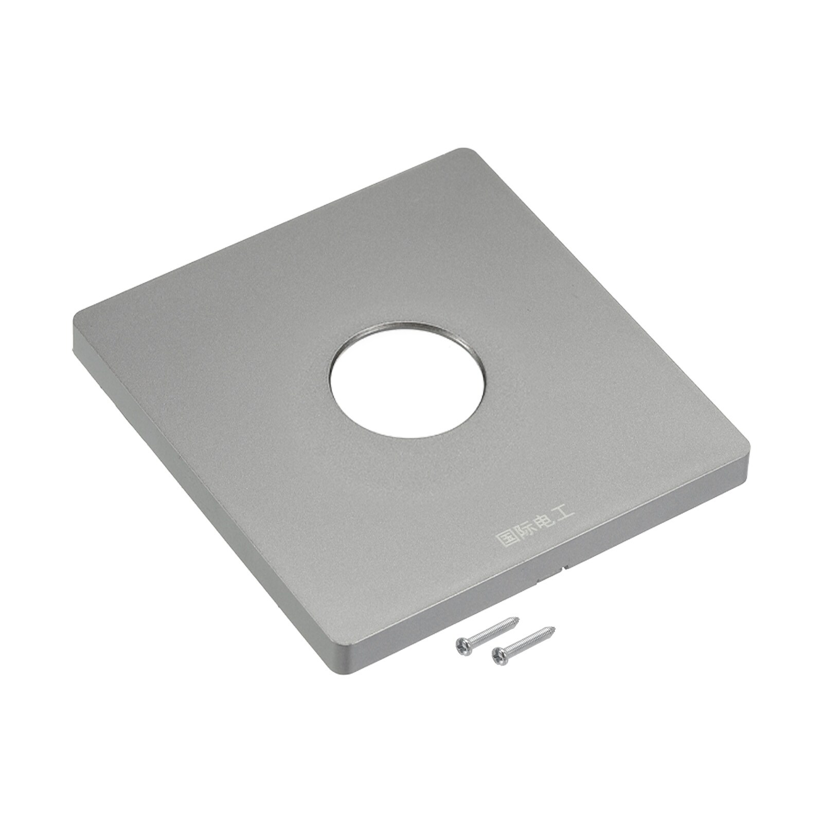 Grommet Wall Plate PC Wall Panel with 1.5 Inch Cable Through Gold Tone ...