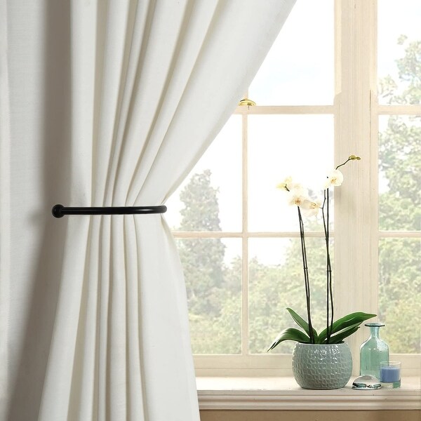 2 Pcs Curtain Holdback for Curtains Wall Mounted Metal Drapery Hook for Door Window Treatment By Deco Window On Sale Bed Bath Beyond 33628926