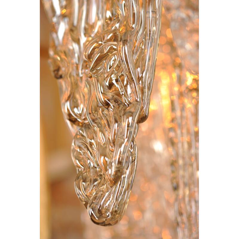 Maxim Majestic 10 Light 24" Wide Semi-Flush Waterfall Ceiling Fixture ...