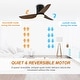 40-inch Ceiling Fan with LED Light, 3 Blades - Bed Bath & Beyond - 38363488