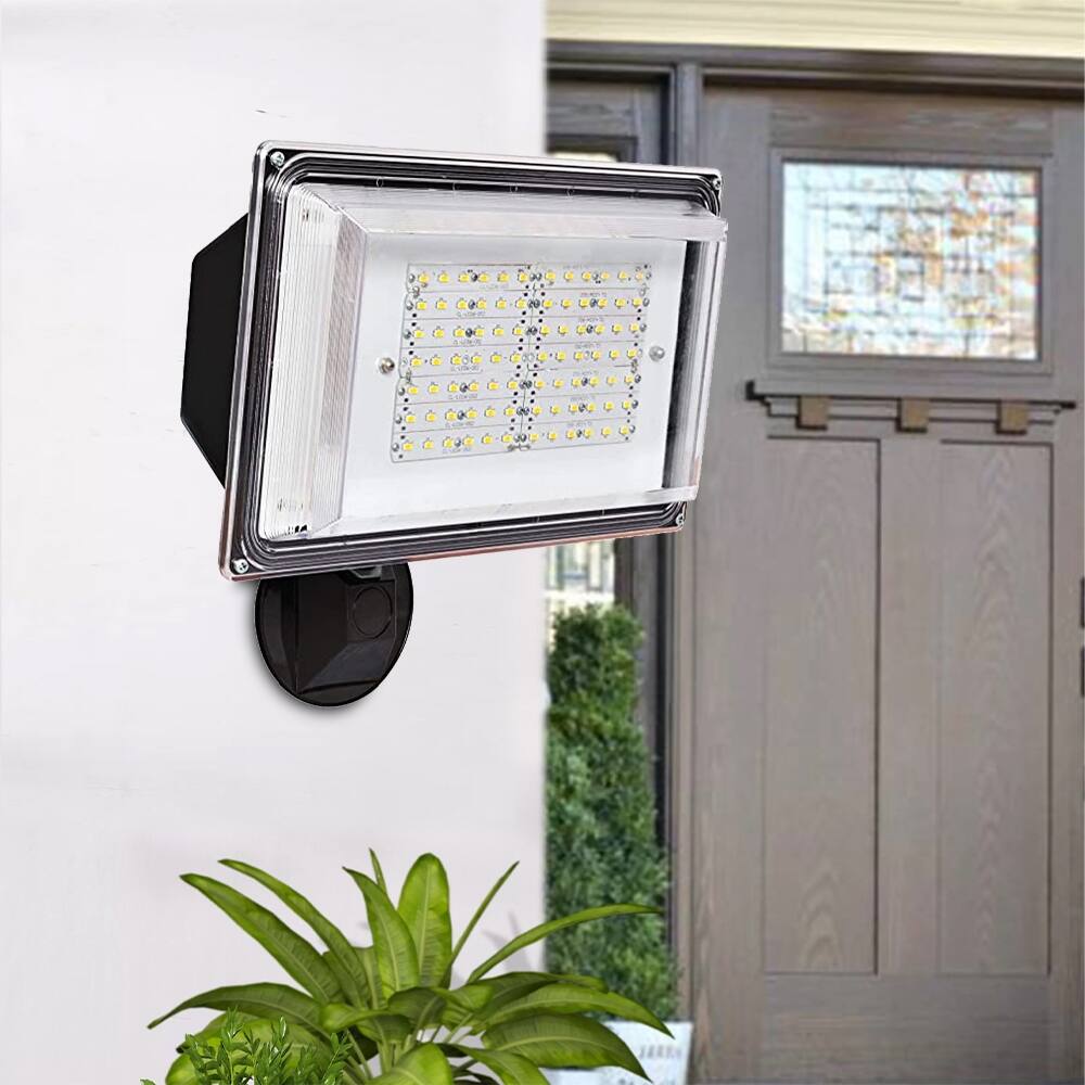 Amax Lighting 42W Plastic with 120 Volts LED Light White Finish - On ...