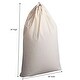 Household Essentials Cotton Laundry Bag with Drawstring Top - Bed Bath ...