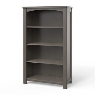 Forever Eclectic Harmony 50" Bookcase with 4 Shelves (Dapper Gray ...