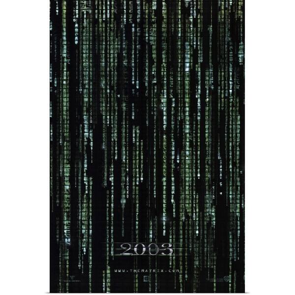 matrix reloaded poster