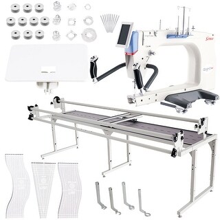 Grace Q'Nique 21 Pro Quilting Machine with Continuum II 12' Quilting ...