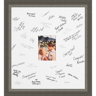 Domus Signature Mat Picture Frame - Autograph Photo Frame Guest Book ...