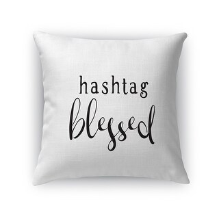 HASHTAG BLESSED Accent Pillow by Terri Ellis - Bed Bath & Beyond - 38099537