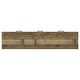 Coaster Furniture Ruston Weathered Pine 71-inch 3-drawer TV Console ...