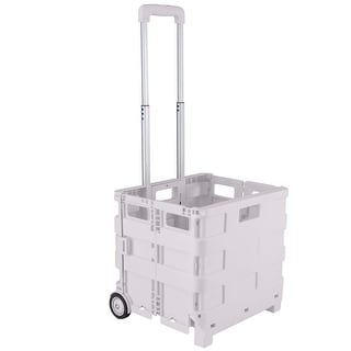 Simplify Tote & Go Collapsible Utility Cart in White - Bed Bath ...