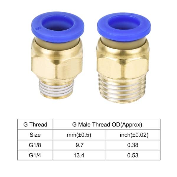 Pneumatic 8mm OD PU Air Hose Tubing Kit 10 Meters w 10 Pcs Fittings ...