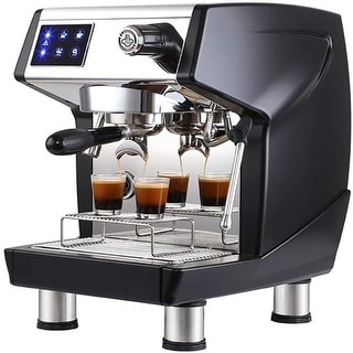Luxury Coffee Machines Fancy Milk Ball Espresso Maker Button Display ...
