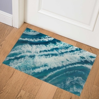 TROPICAL WAVES Doormat By Kavka Designs - Bed Bath & Beyond - 32064683