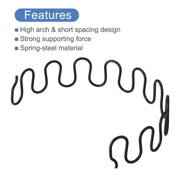 17.7" Round Sofa Spring Replacement Kit for Furniture Couch Repair ...