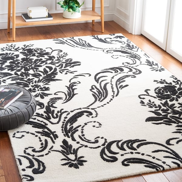 damask pattern rug