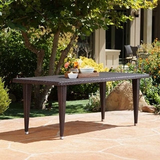 Outdoor 33*75 PVC Rectangular dining table,for patio,garden - 73.5"*33. ...
