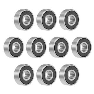 606-2RS Deep Groove Ball Bearing 6x17x6mm Double Sealed Chrome Bearings ...