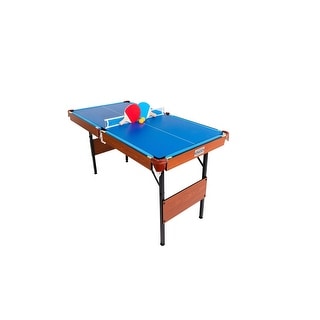 RACK Crucis 5.5-Foot Folding Billiard/Pool Table - Portable and Space ...